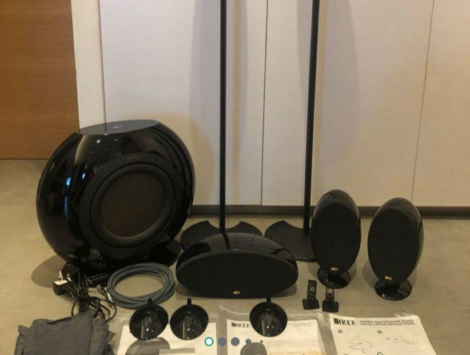 KEF KNT-3005SE喇叭&pioneer SC-LX56擴音器, 音響器材, Soundbar、揚聲器、藍牙喇叭、耳擴 - Carousell