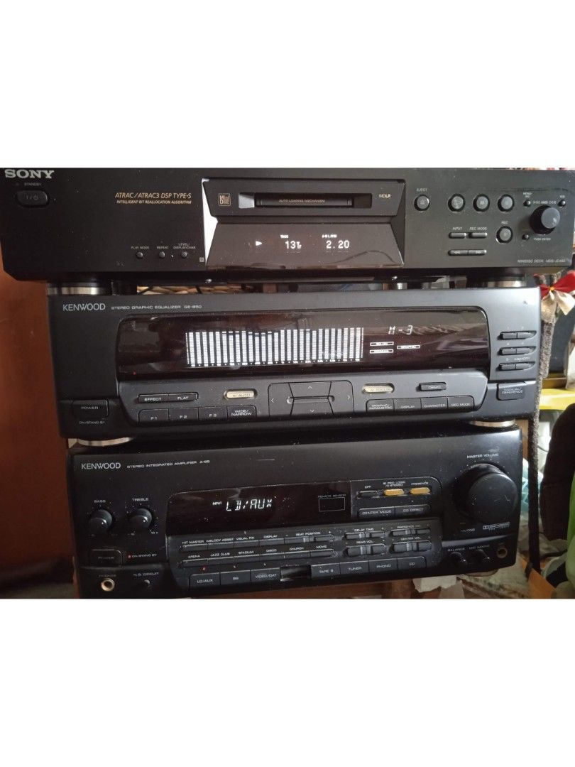 Kenwood Japan Vintage GE-850 Stereo Graphic Equalizer Only Fixed Price ...