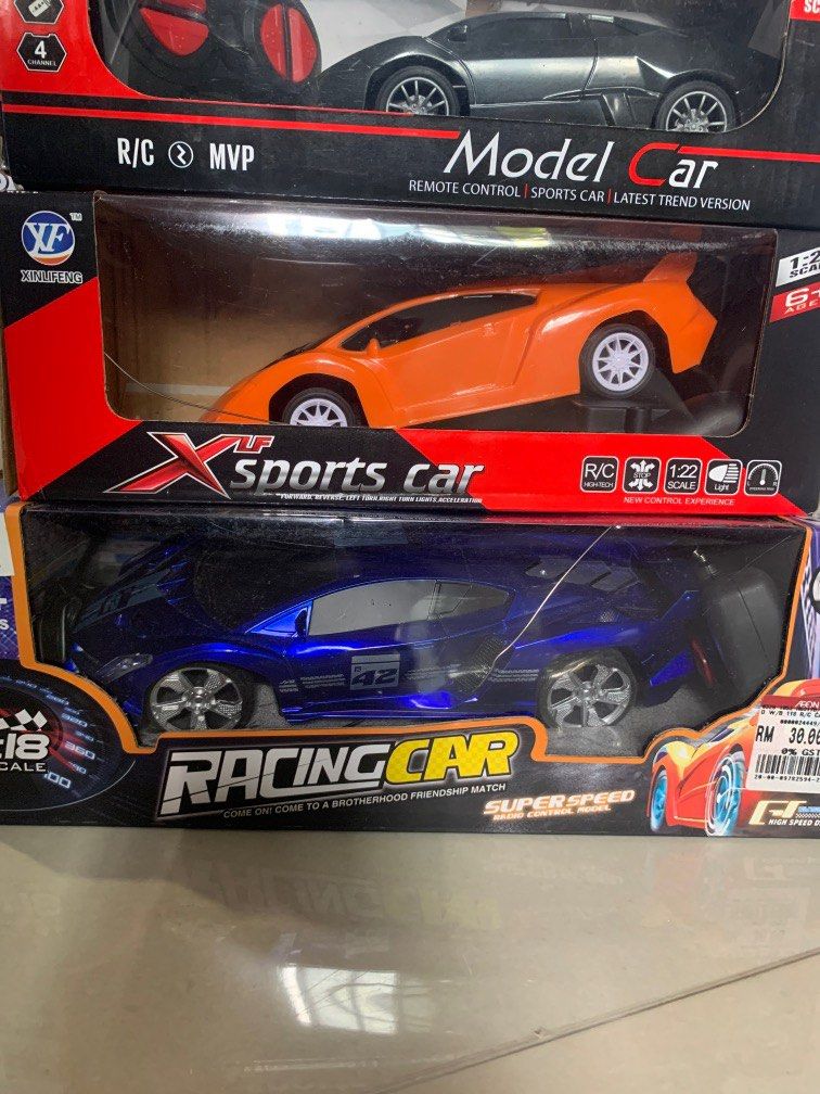 Kereta Control/ Racing Car/ Sports Car/ Remote control toys, Hobbies ...
