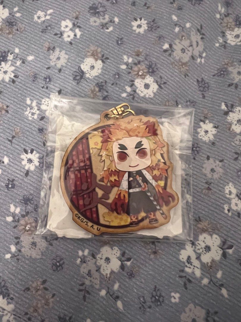 Kimetsu no Yaiba - Rengoku Keychain, Hobbies & Toys, Toys & Games on ...