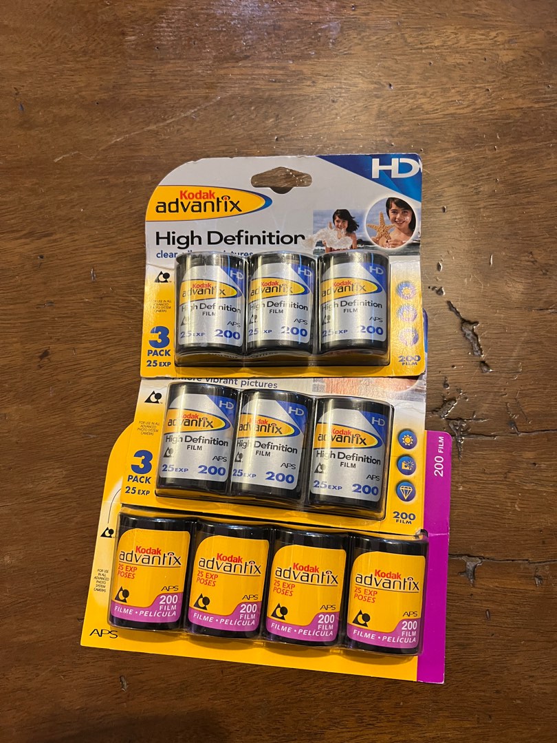 Kodak APS Film 35mm - Expired (Price per roll), Photography ...