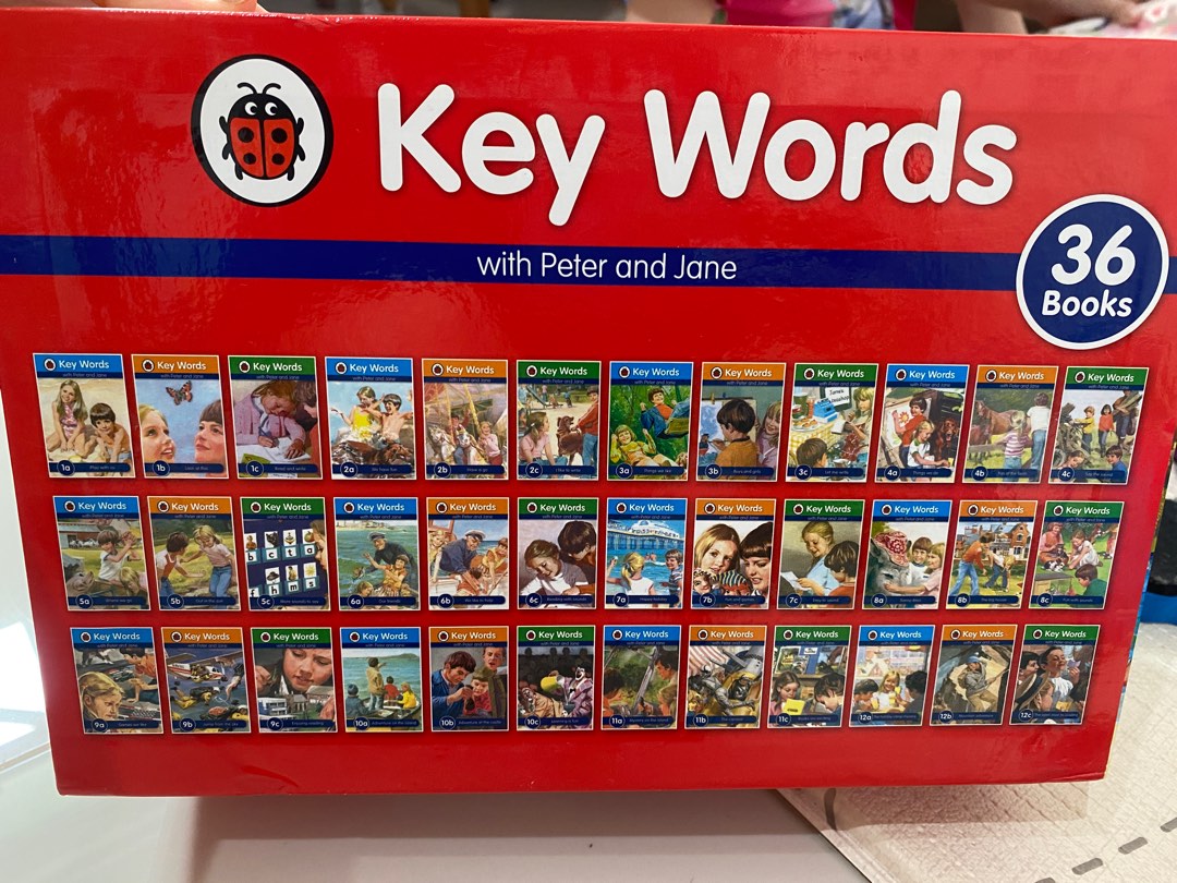 Ladybird Key Words 1-36 Box Set | Peter and Jane, Hobbies & Toys, Books ...