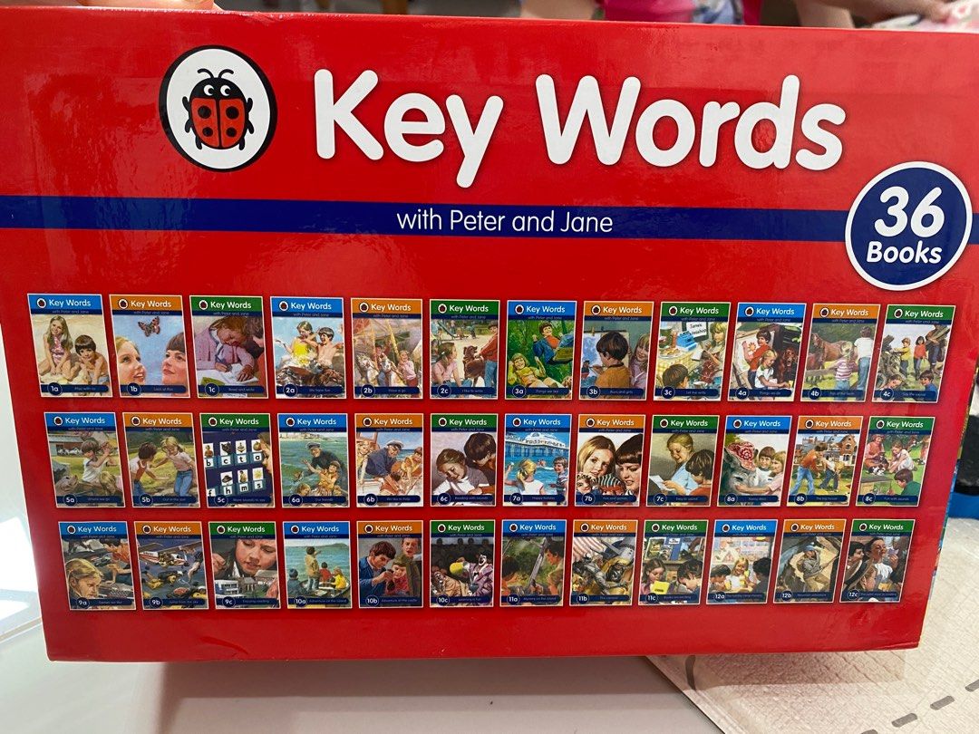 Ladybird Key Words 1-36 Box Set | Peter and Jane, Hobbies & Toys, Books ...