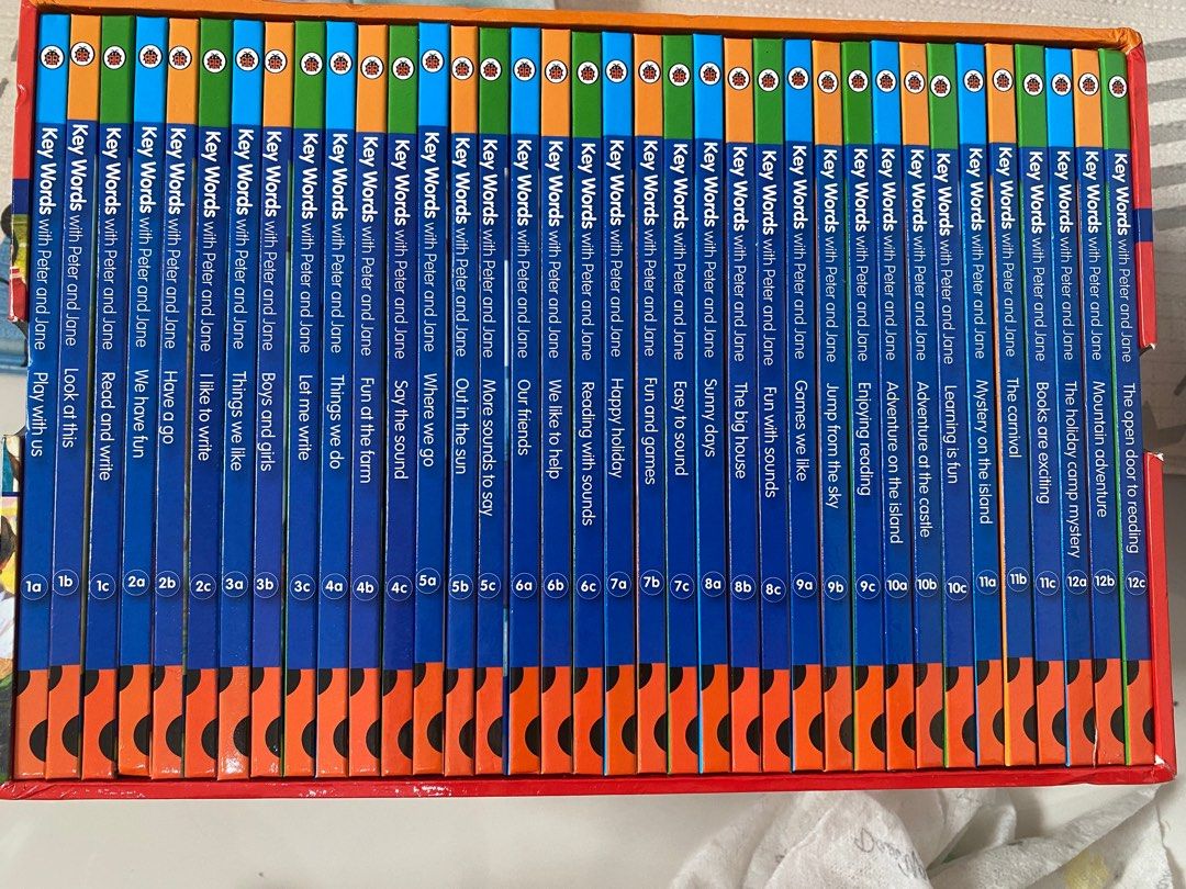 Ladybird Key Words 1-36 Box Set | Peter and Jane, Hobbies & Toys, Books ...