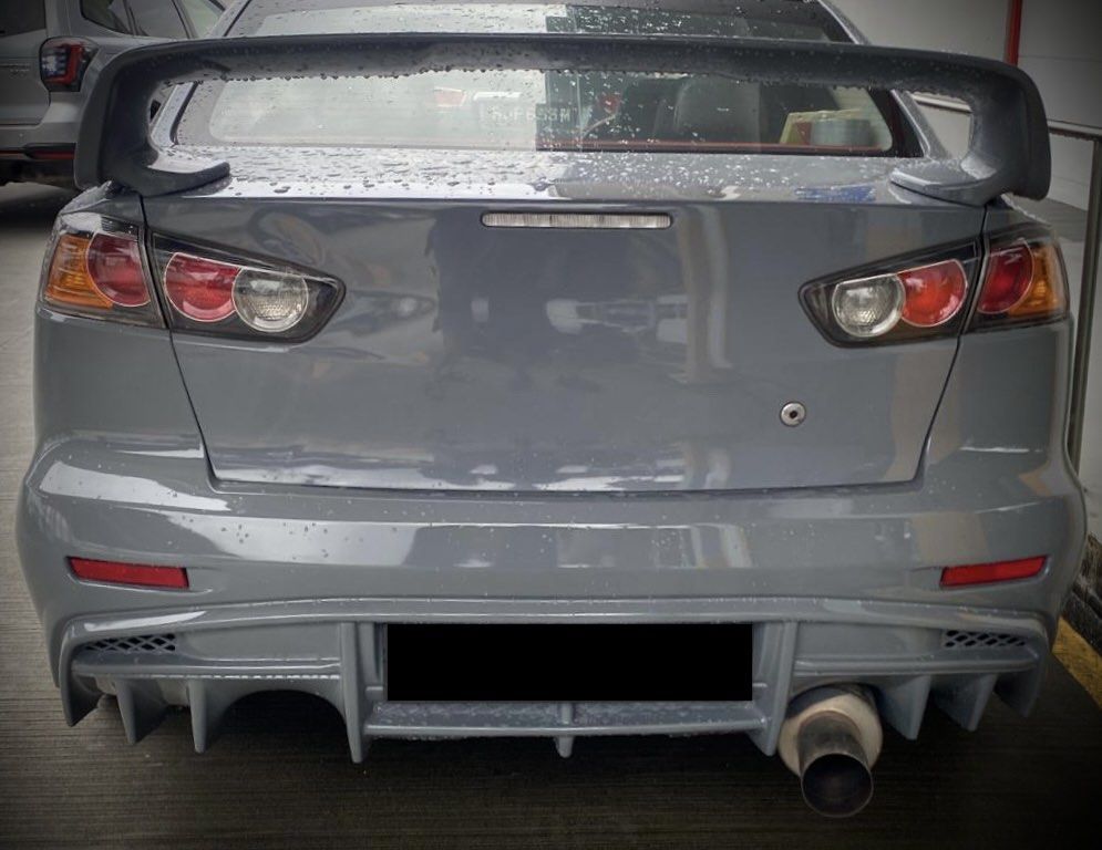 VARIS REAR BUMPER FOR LANCER EX (PP MATERIAL), Car Accessories ...