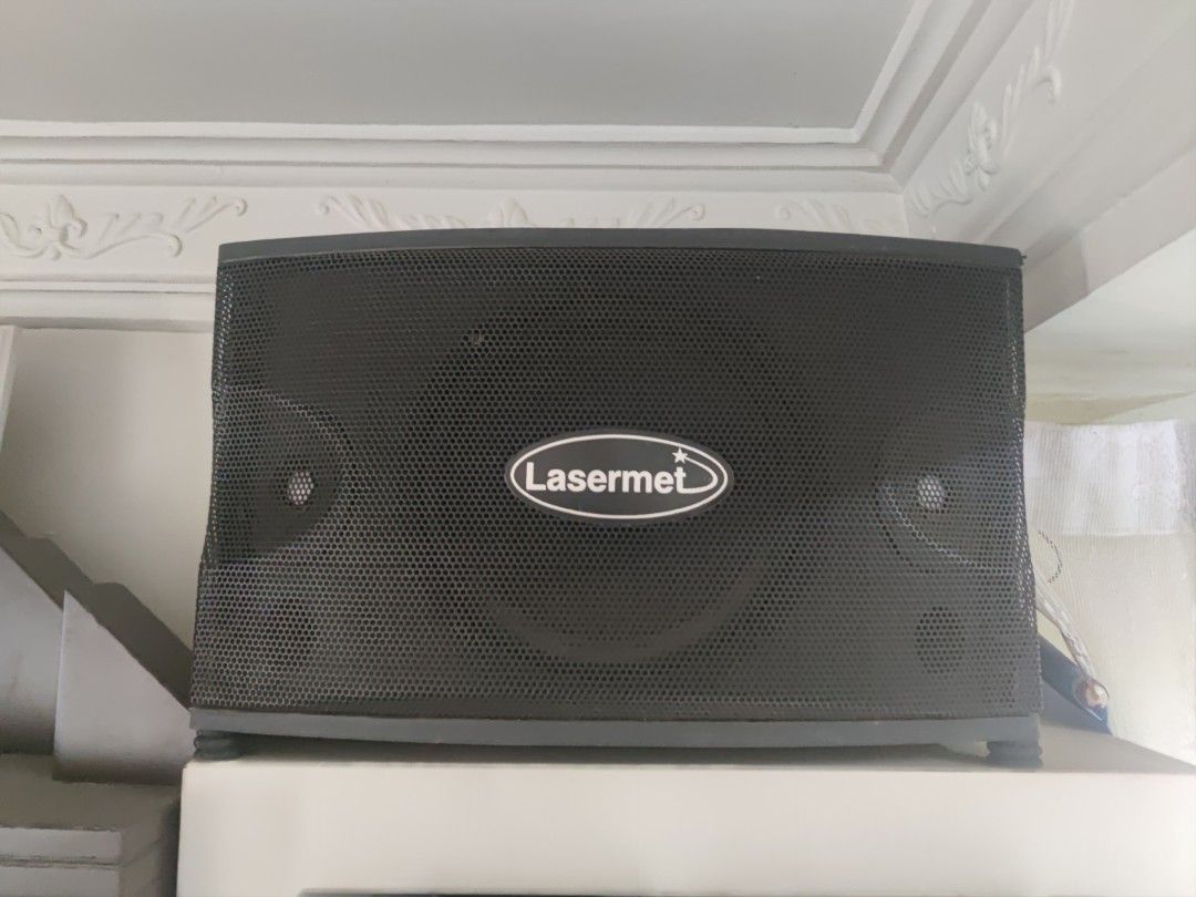 Lasermet Hifi Karaoke Speakers, Audio, Soundbars, Speakers & Amplifiers on Carousell