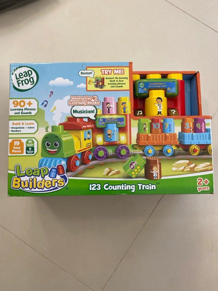 Leapfrog 123 Counting Train, Hobbies & Toys, Toys & Games on Carousell