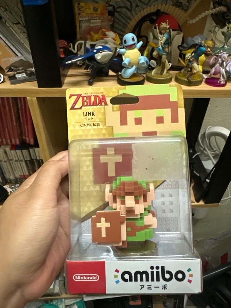 Legend of zelda link 8 bit amiibo, Video Gaming, Video Game Consoles ...