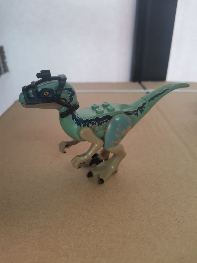 Lego "Blue" Velociraptor Jurrasic World Dinosaur Minifigure, Hobbies ...