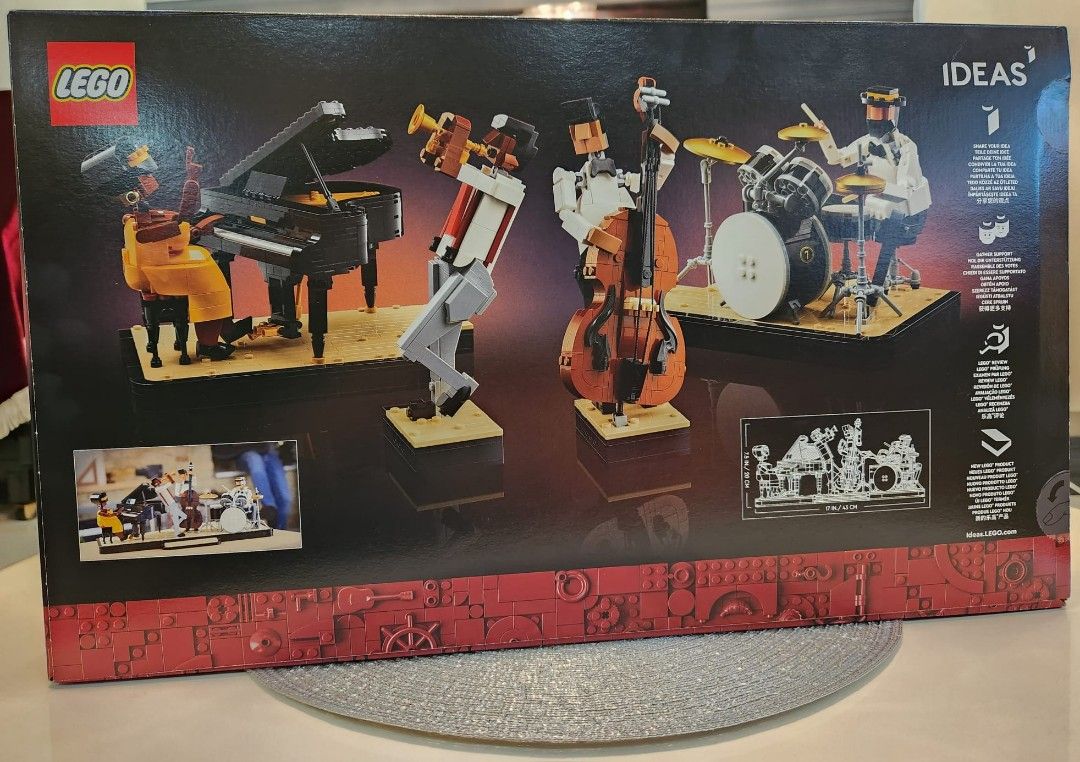 Lego Ideas - Jazz Quartet, Hobbies & Toys, Toys & Games on Carousell