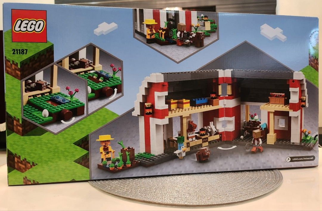 Lego minecraft - The red barn 21187, Hobbies & Toys, Toys & Games on ...
