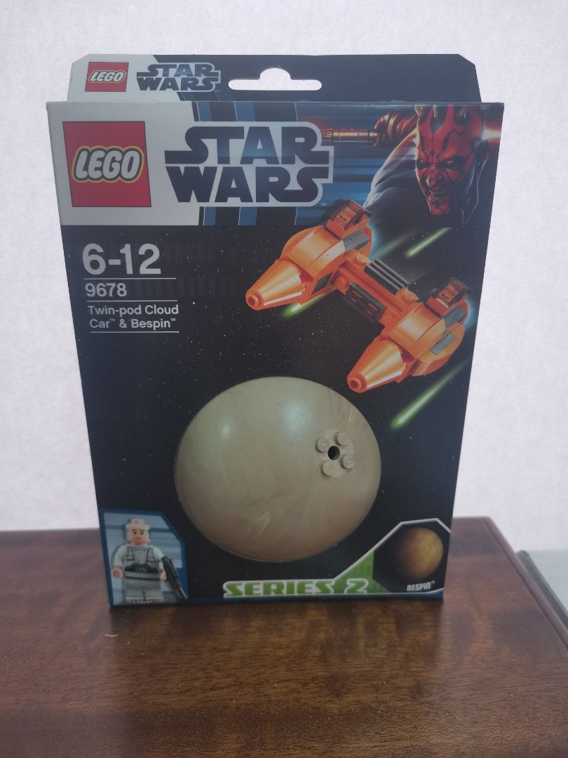 Lego Star Wars 9678 Twin-Pod Cloud Car & Bespin Planet, Hobbies & Toys ...