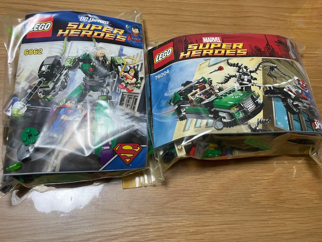 Lego Superhero Set 6862/76004, Hobbies & Toys, Toys & Games on Carousell