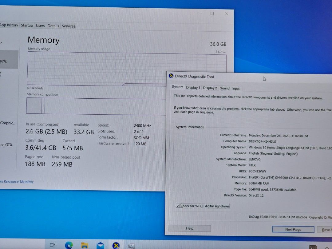 Lenovo Ideapad L340-15IRH Gaming 81LK i5 9th Gen 36GB RAM 512GB SSD 1TB ...