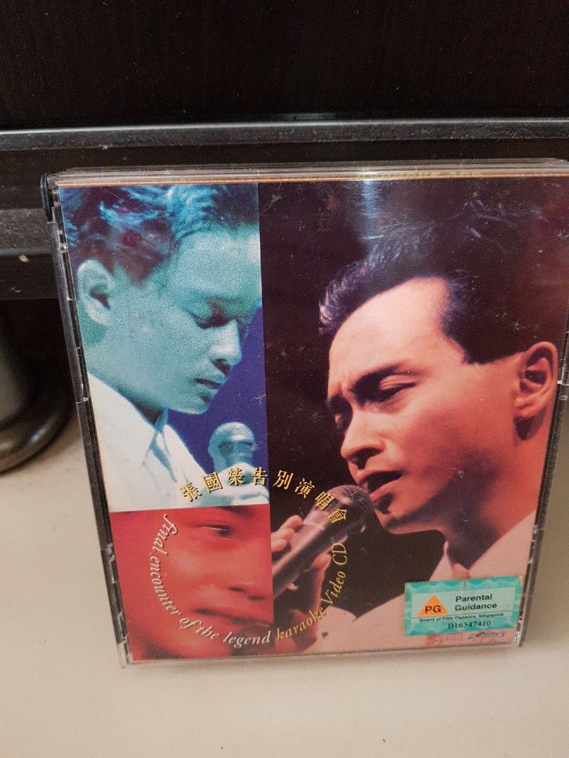Leslie Cheung (Final Encounter of the legend Karaoke Video CD, Hobbies & Toys, Music & Media ...