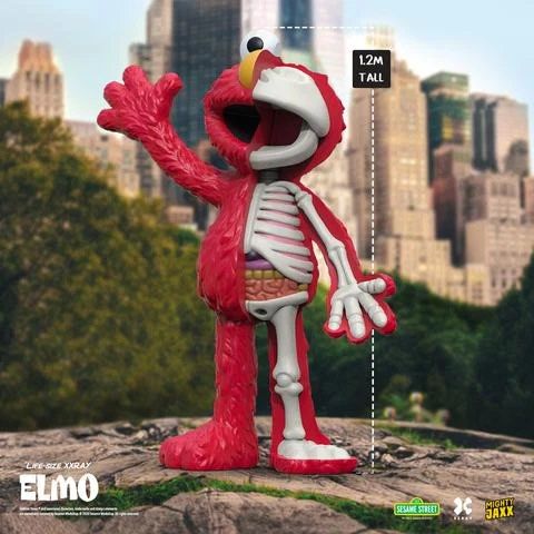 Life Size lifesize Sesame Street Elmo Figure (1.2M tall!) (Brand New ...
