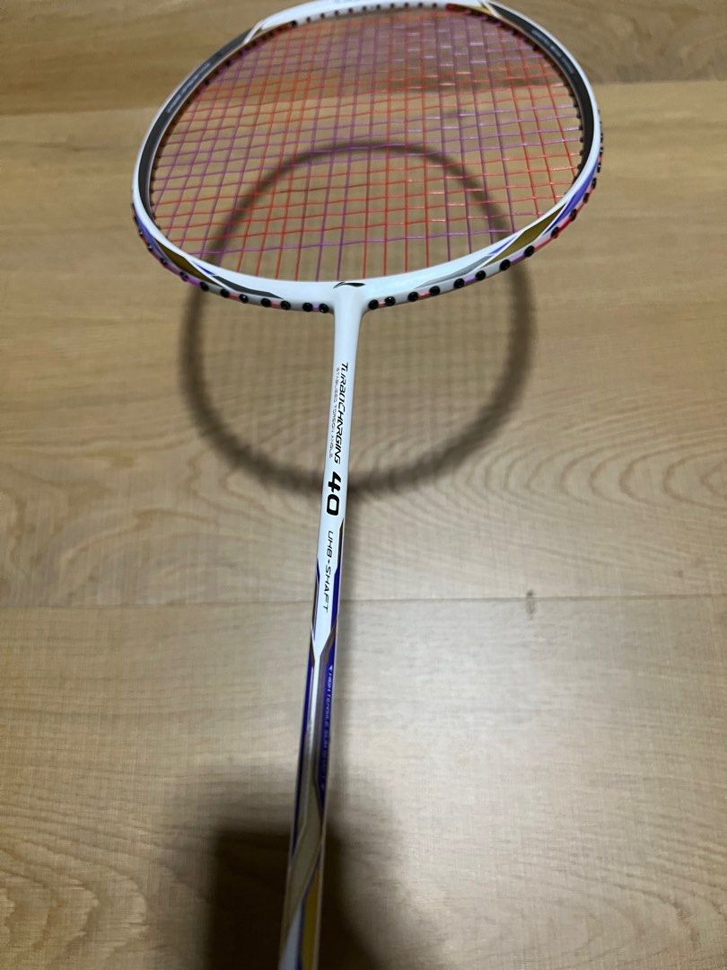 Lining turbocharging 40 racket, Sports Equipment, Sports & Games ...