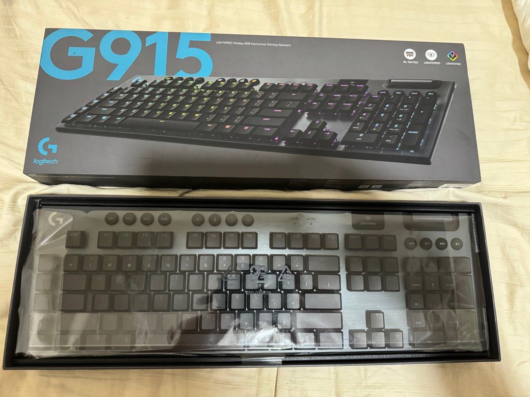 Logitech G915 Wireless mechanical keyboard, Computers & Tech, Parts & Accessories, Computer ...