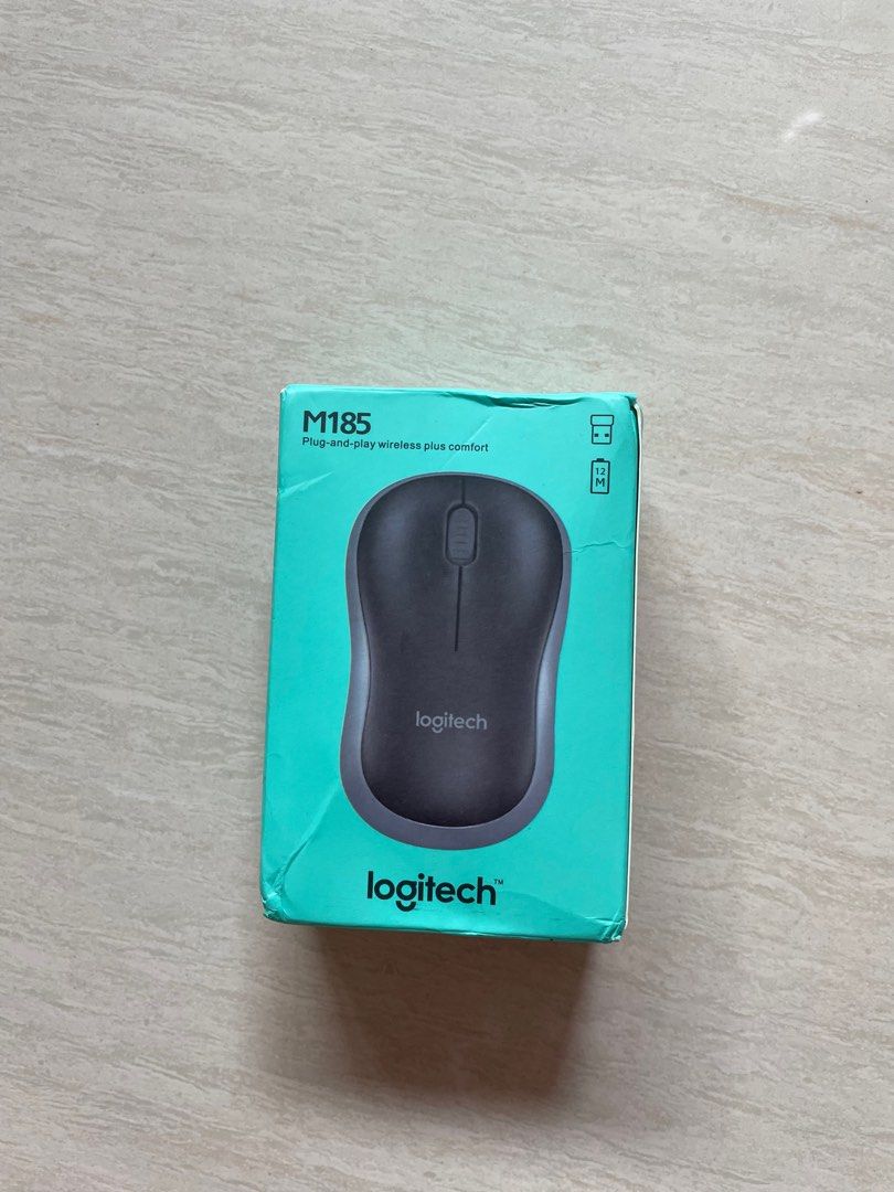 Logitech M185 Mouse Blue Computers And Tech Parts And Accessories