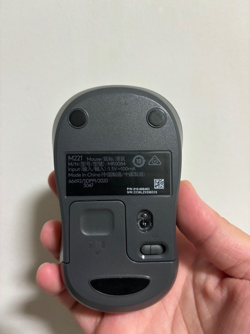 Logitech M221 Wireless Mouse, Computers & Tech, Parts & Accessories ...