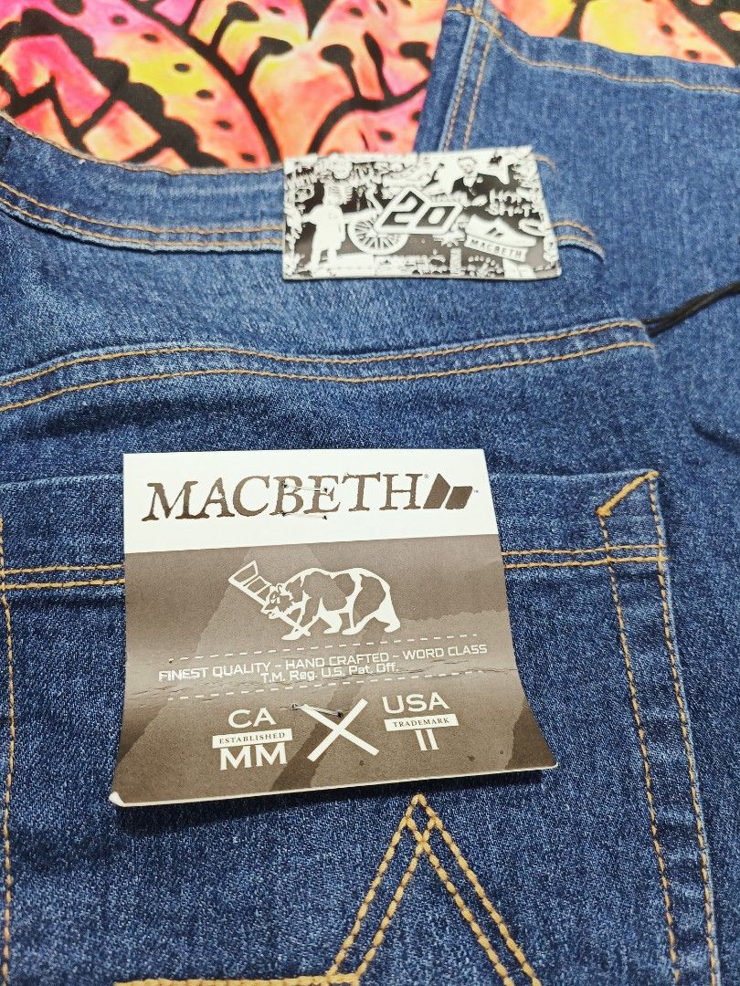 MACBETH PANTS SKINNY, Men's Fashion, Bottoms, Jeans on Carousell