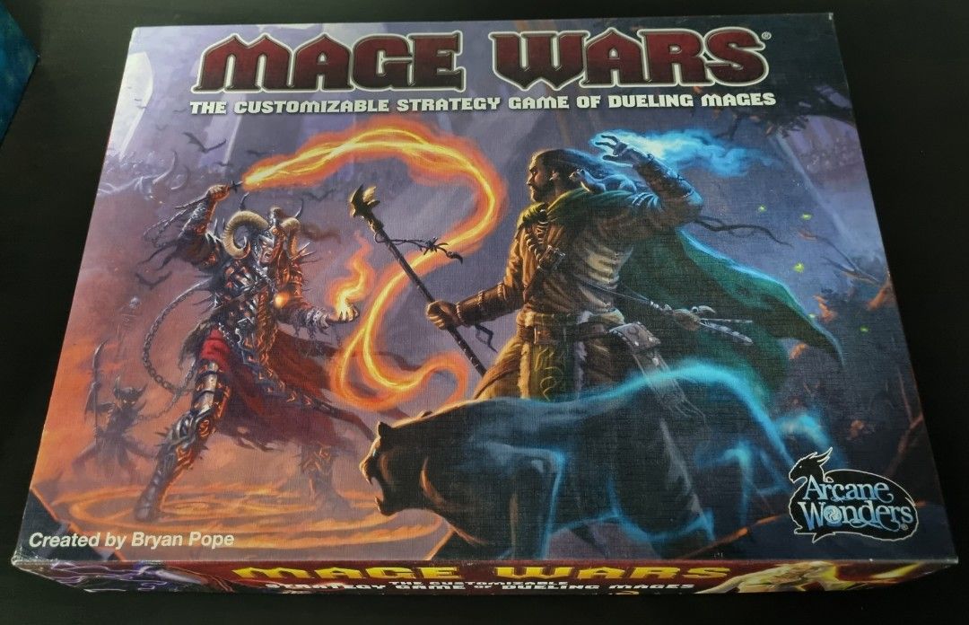 Mage Wars with Various Expansions, Hobbies & Toys, Toys & Games on ...