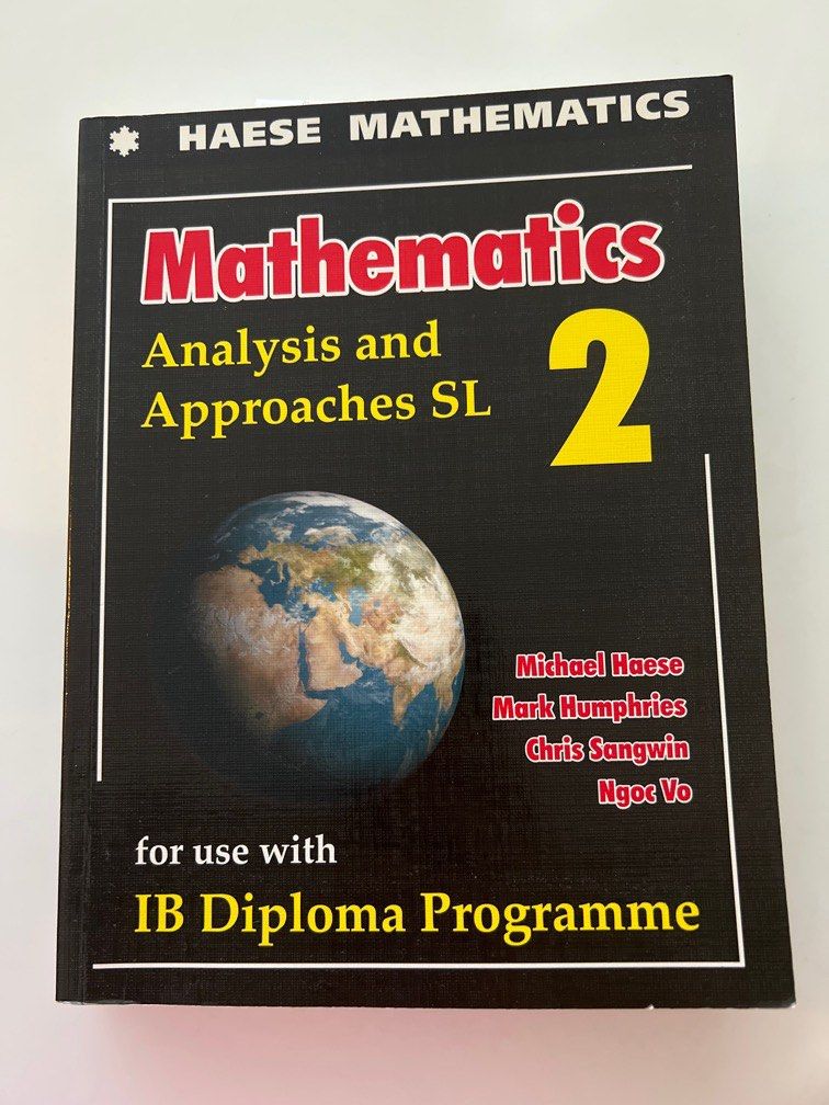 Mathematics Analysis and Approaches SL, Hobbies & Toys, Books ...
