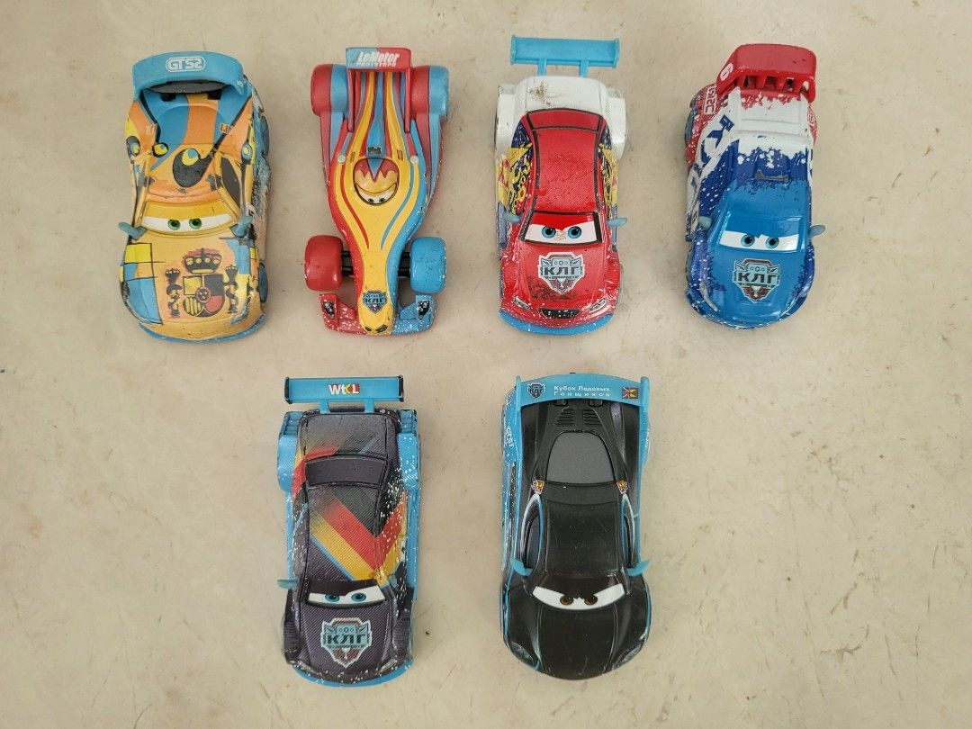 Mattel Disney Pixar Cars Ice Racers, Hobbies & Toys, Toys & Games on ...