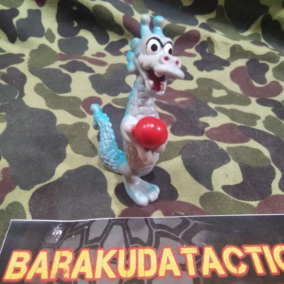McDonald's Vintage Naga Biru Blue Dragon 3" PVC Figure Toy Chinese New ...