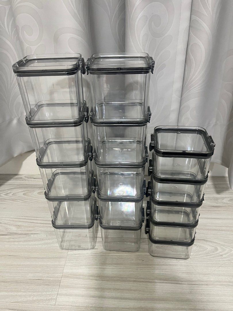 Mechanical keyboard air tight stackable containers for keycaps ...