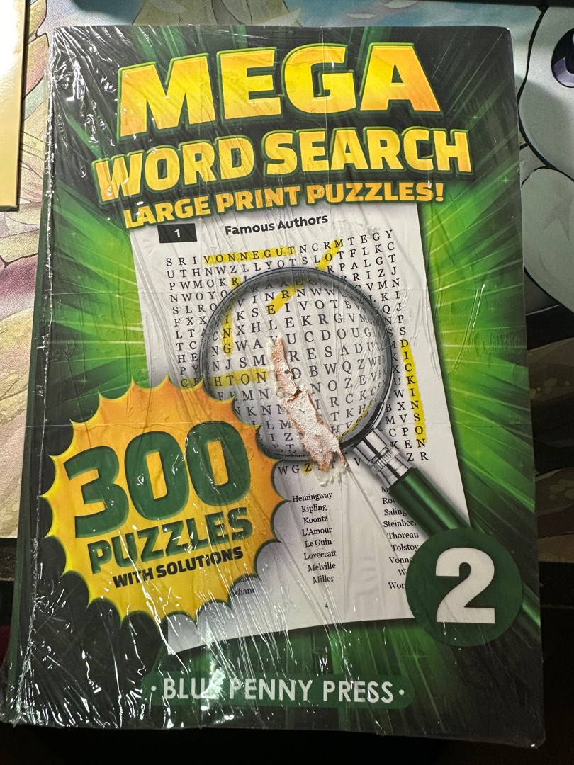 Mega Word Search 300 Puzzles Large Print BRAND NEW, Hobbies & Toys, Books & Magazines, Magazines ...