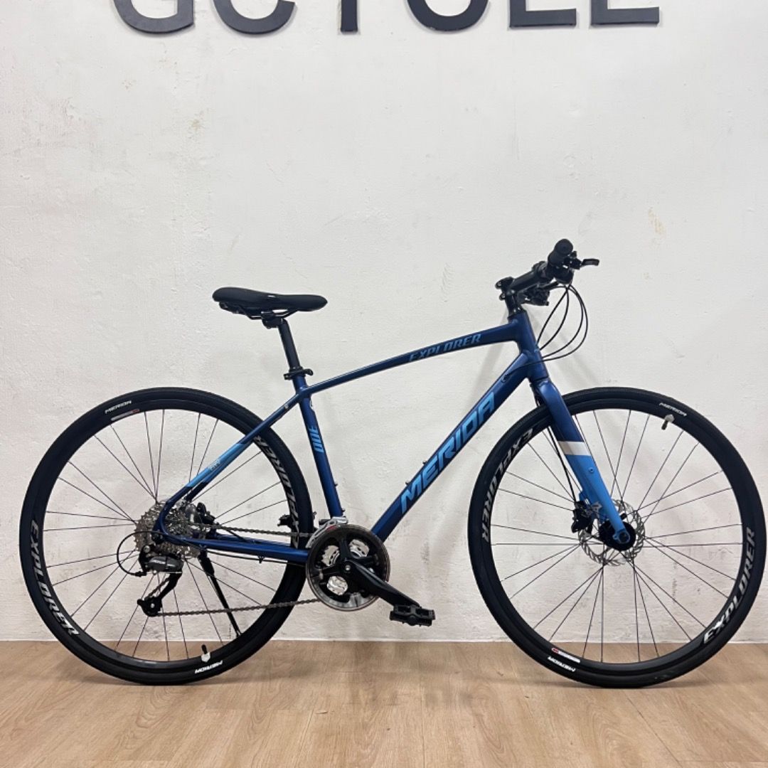 Merida explorer 100 hybrid bike on off road bike, Sports Equipment ...