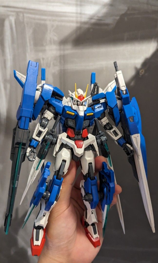 MG Gundam 00 Seven Sword/G with XN equipment Daban, Hobbies & Toys ...
