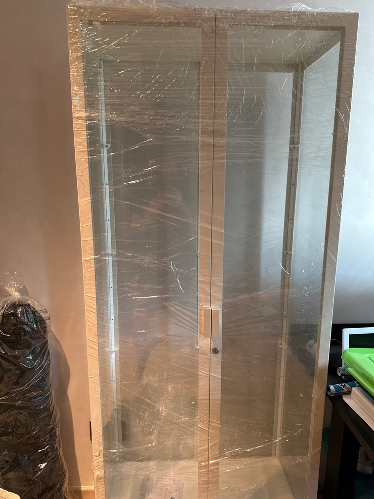 Milsbo Glass Door Display Cabinet, Furniture & Home Living, Furniture ...