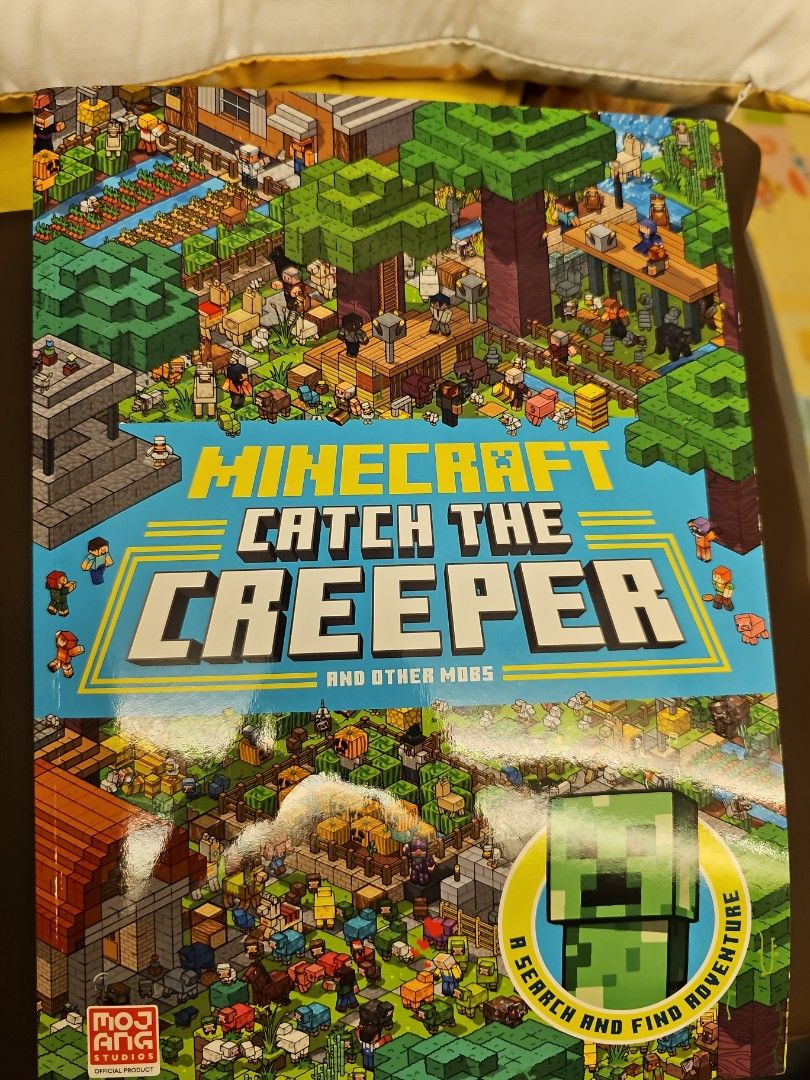 Minecraft catch the creeper book, Hobbies & Toys, Books & Magazines ...