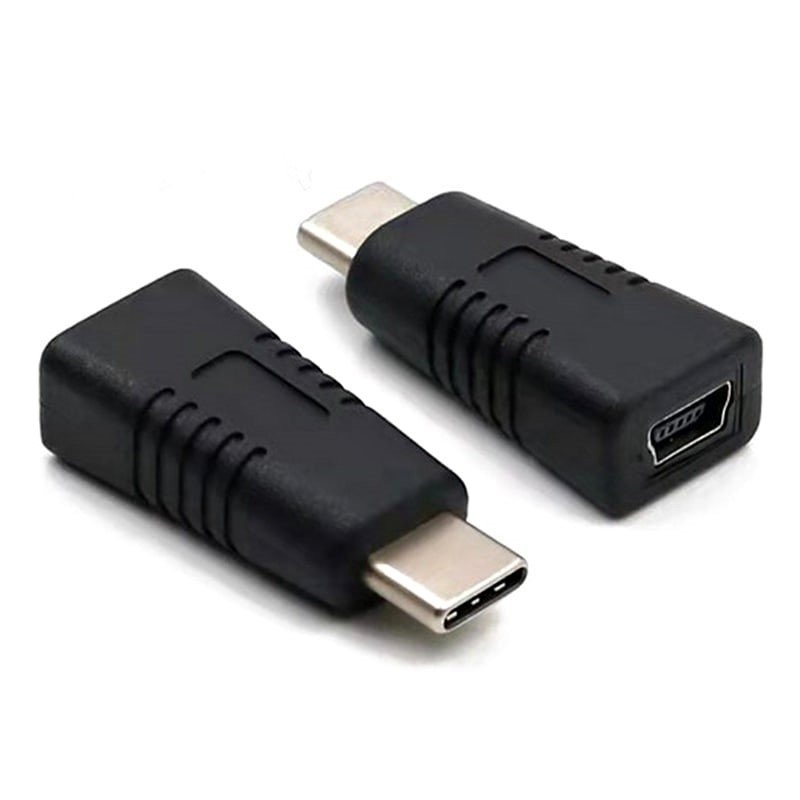 Mini USB To Type C Adapter | Mini USB Female To Type C Male Adapter ...
