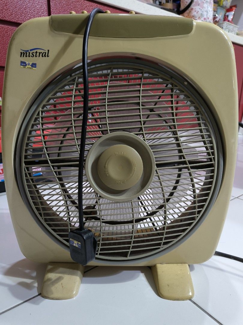 Mistral 12" Box Fan (read details), TV & Home Appliances, Other Home ...