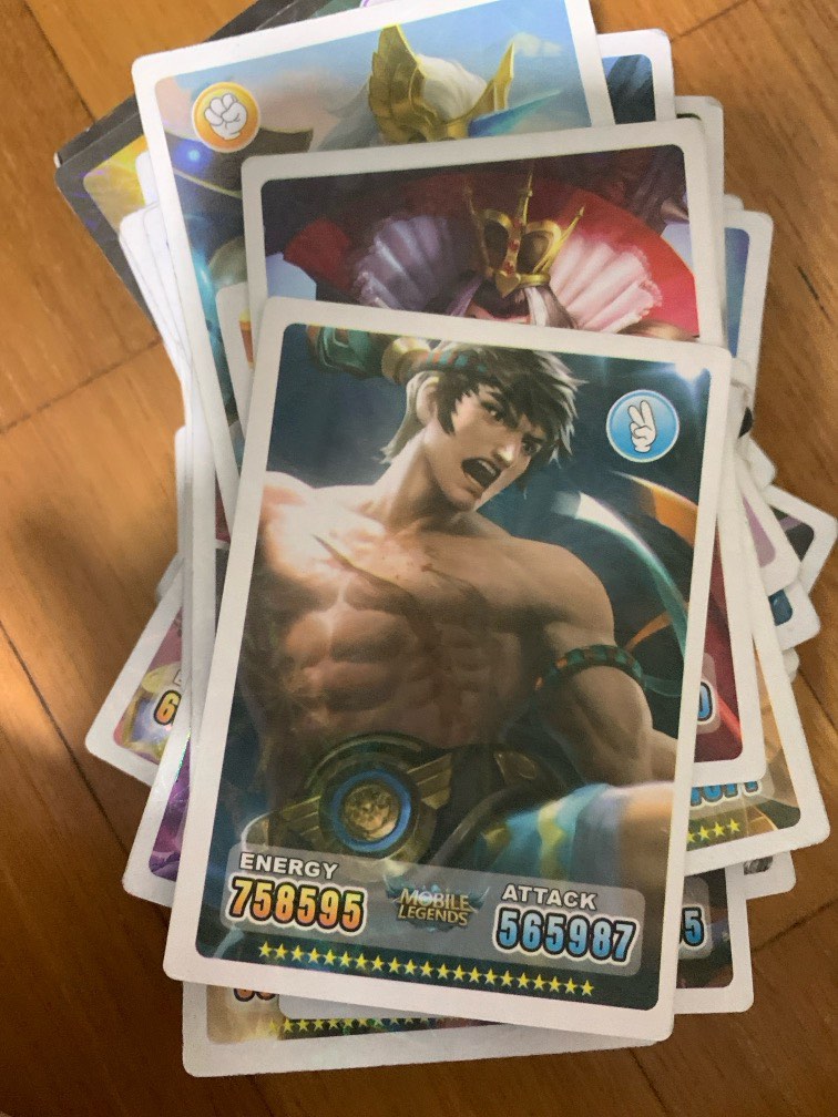 Mobile legends cards (old version), Hobbies & Toys, Memorabilia ...