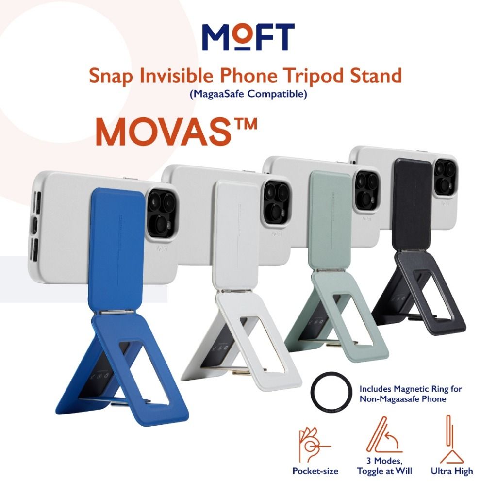 MOFT Invisible Phone Tripod Stand MagaaSafe, Mobile Phones & Gadgets ...