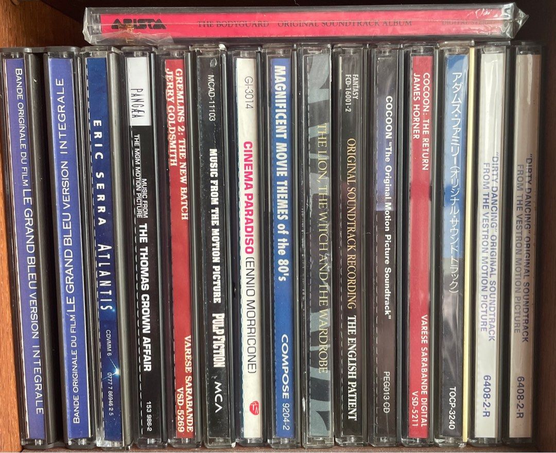 Movie Soundtracks CD (120 Different Titles), Hobbies & Toys, Music ...
