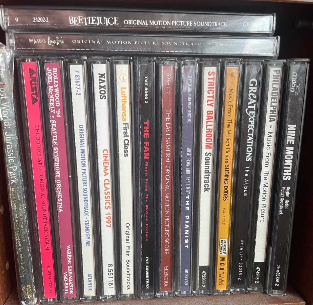 Movie Soundtracks CD (120 Different Titles), Hobbies & Toys, Music ...