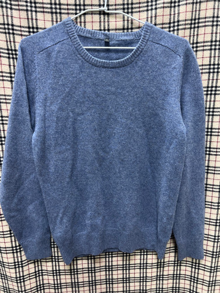 MUJI 無印良品 100% 長袖毛衣 M, 名牌精品, 精品服飾在旋轉拍賣