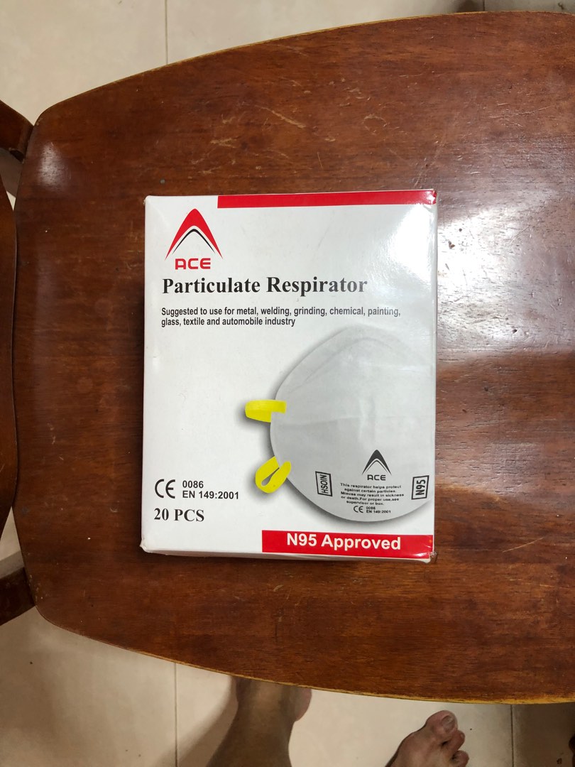 N95 mask 19 pcs, Health & Nutrition, Face Masks & Face Shields on Carousell