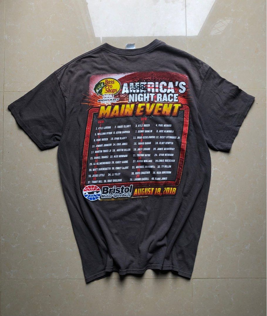 Nascar x Bass Pro Shops, Men's Fashion, Tops & Sets, Tshirts & Polo ...