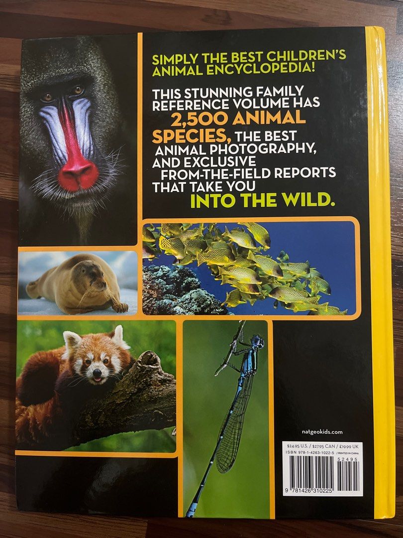 National geographic - Animal Encyclopaedia, Hobbies & Toys, Books ...