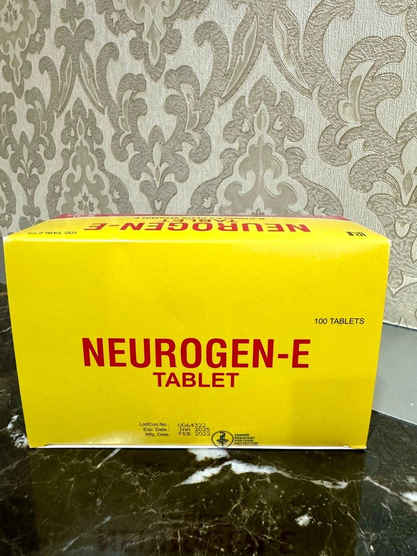 Neurogen-E ( B-Complex plus Vitamin E ), Health & Nutrition, Health Supplements, Vitamins ...