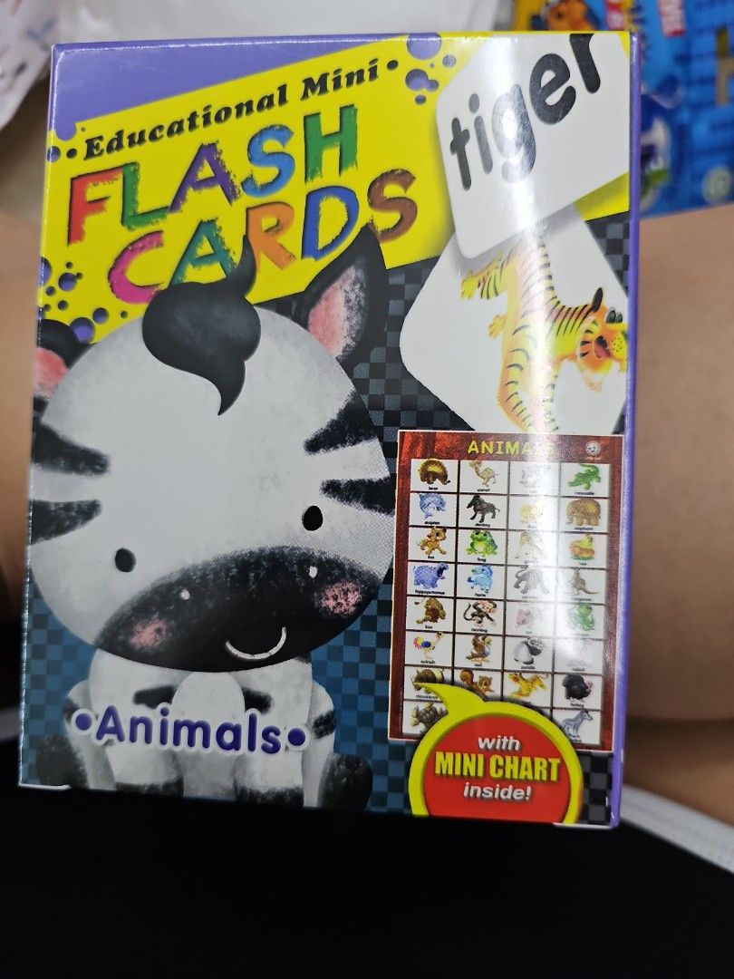 NEW EDUCATIONAL MINI FLASH CARDS, Babies & Kids, Infant Playtime on ...