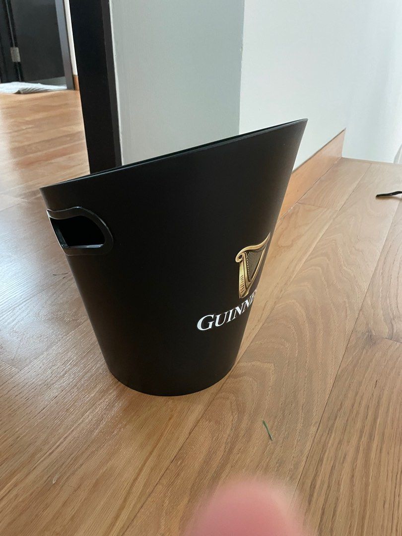 New ice bucket Guinness wine chiller, Furniture & Home Living ...