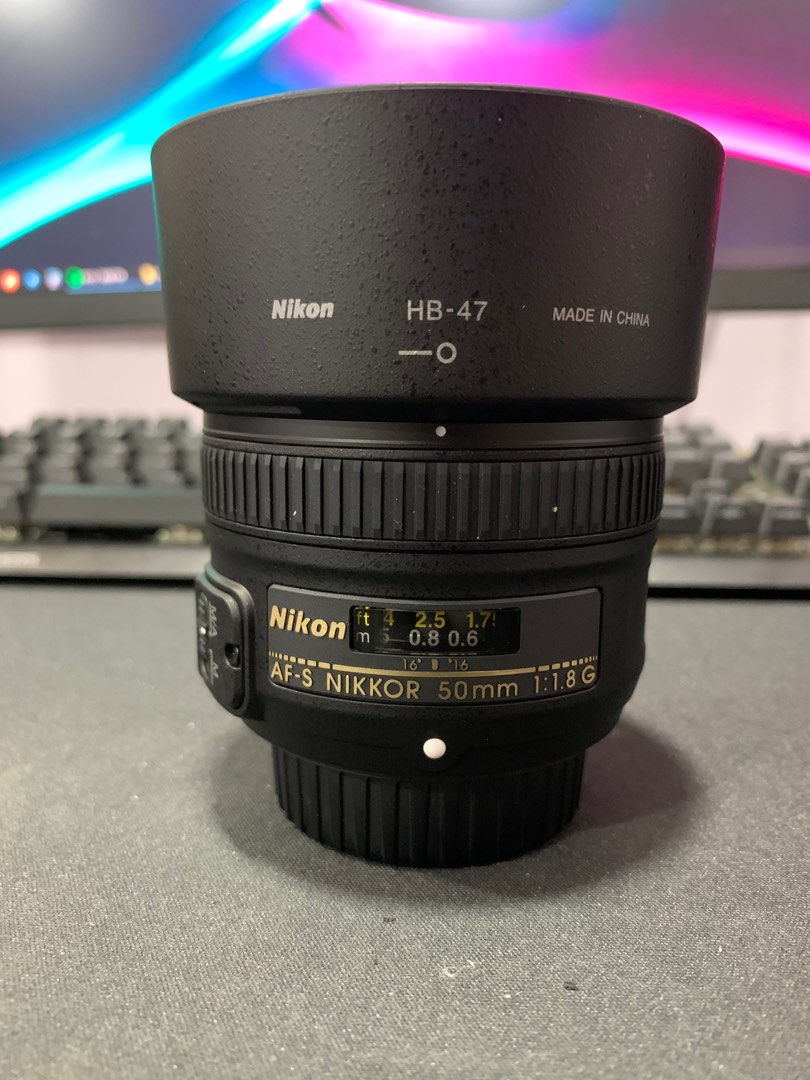 Nikkor 50mm 1.8G, Photography, Lens & Kits on Carousell