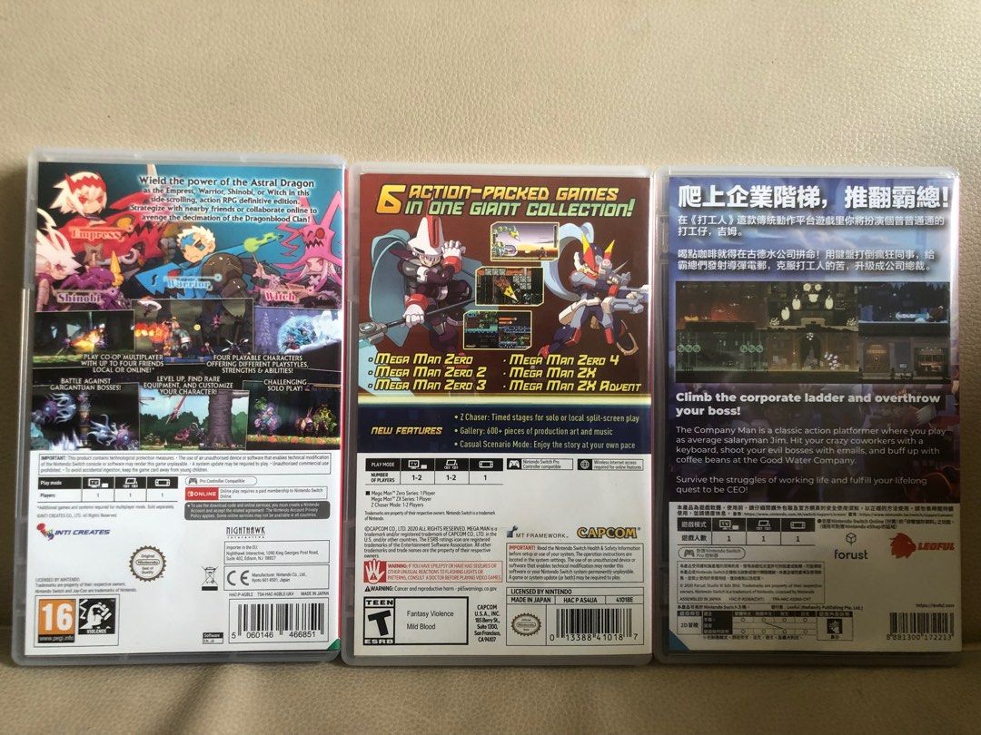 Nintendo Switch Games/PS4 games, Video Gaming, Video Games, Nintendo on ...